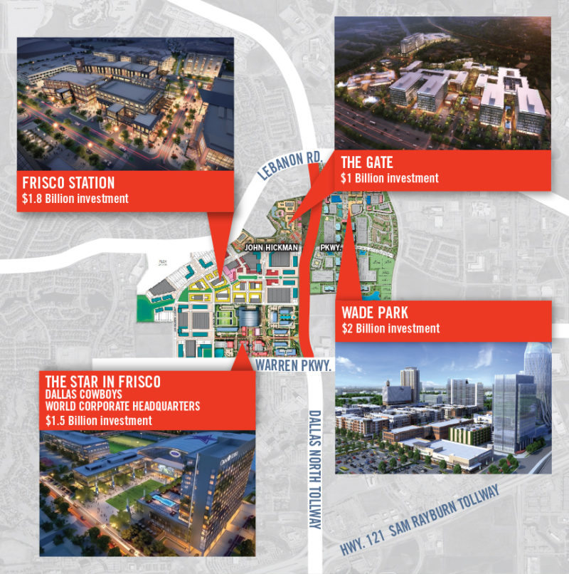 The Star In Frisco: Major Developments In Collin County