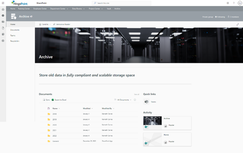 Creating A User-Friendly Document Management System With SharePoint | HingePoint